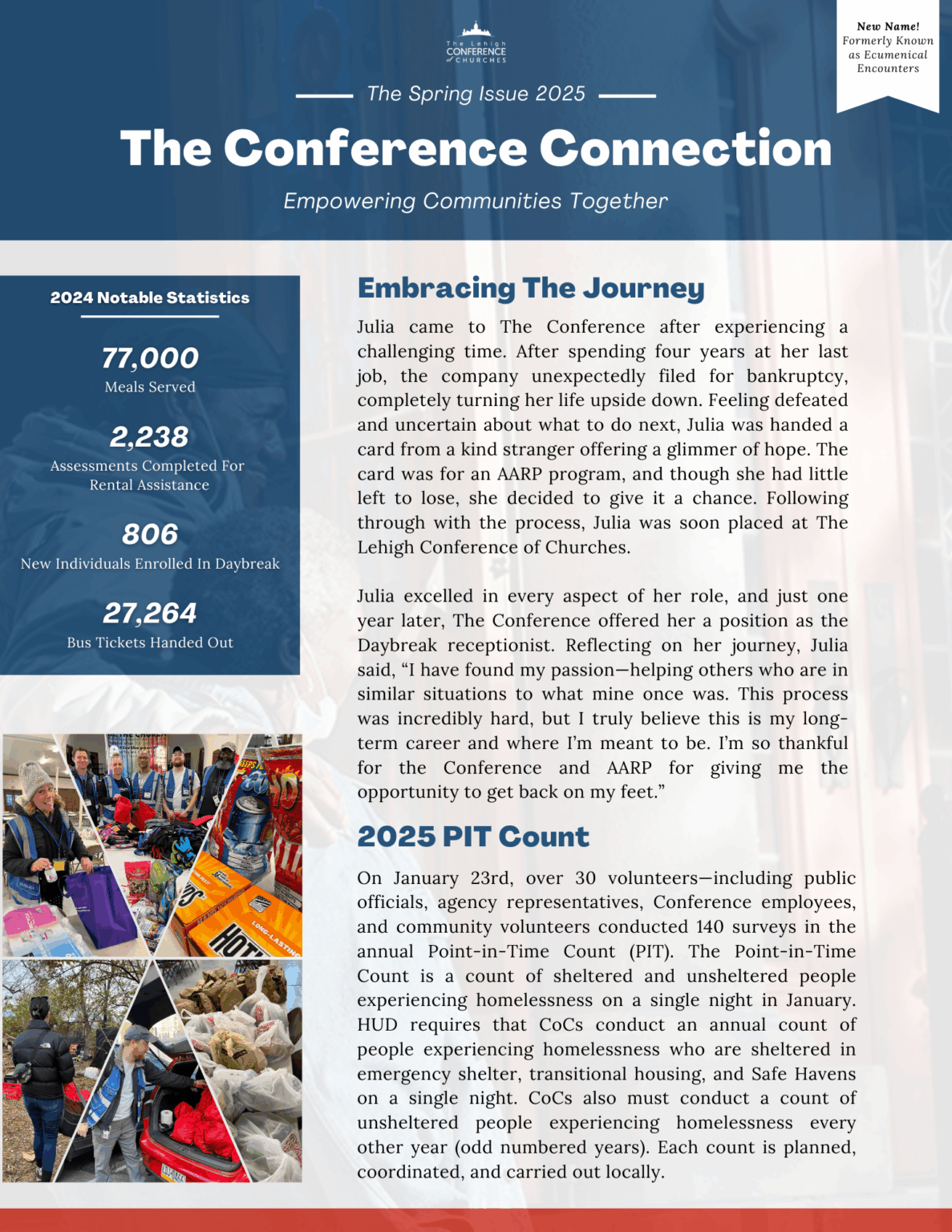 Newsletter - The Lehigh Conference of Churches